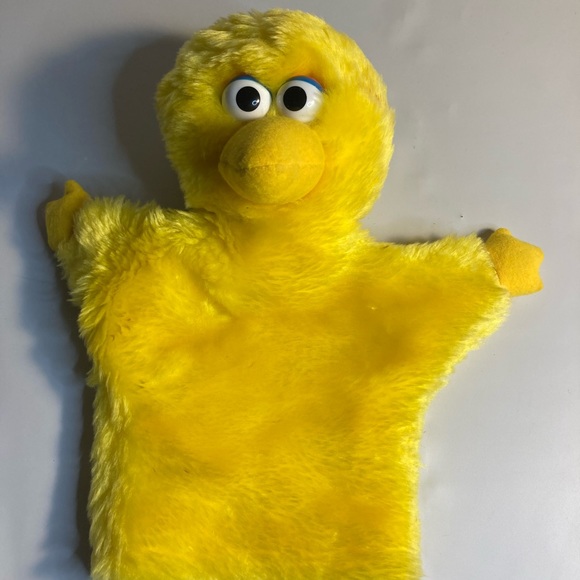 Applause | Toys | Big Bird Sesame Street Vtg Applause Puppet Plush ...
